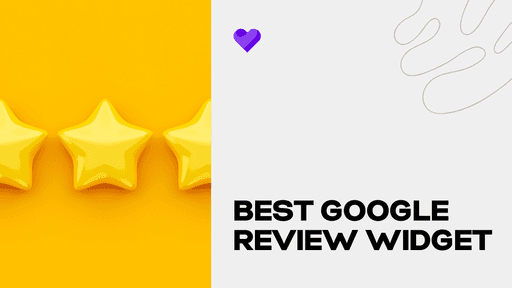 Google review widget - Senja