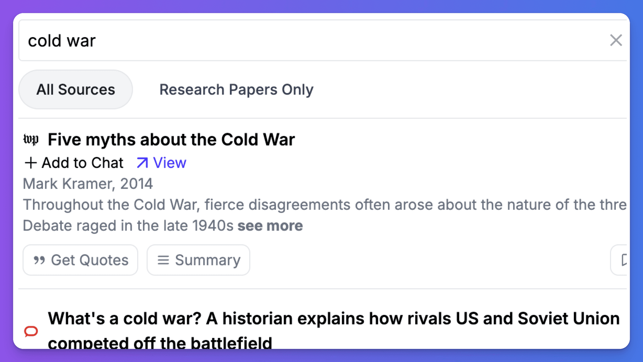 AI Source Finder | JotBot AI