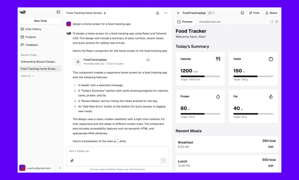 Vercel v0 AI Review: How To Use, Features And Alternatives
