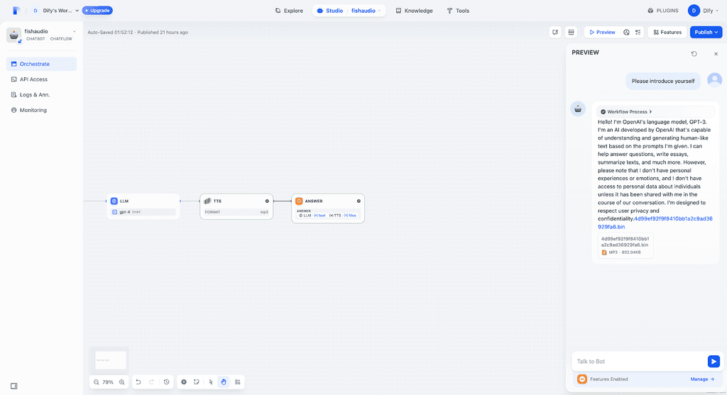 Dify x Open Audio: Expand Your AI with the Fish Audio Plugin — TTS and ...