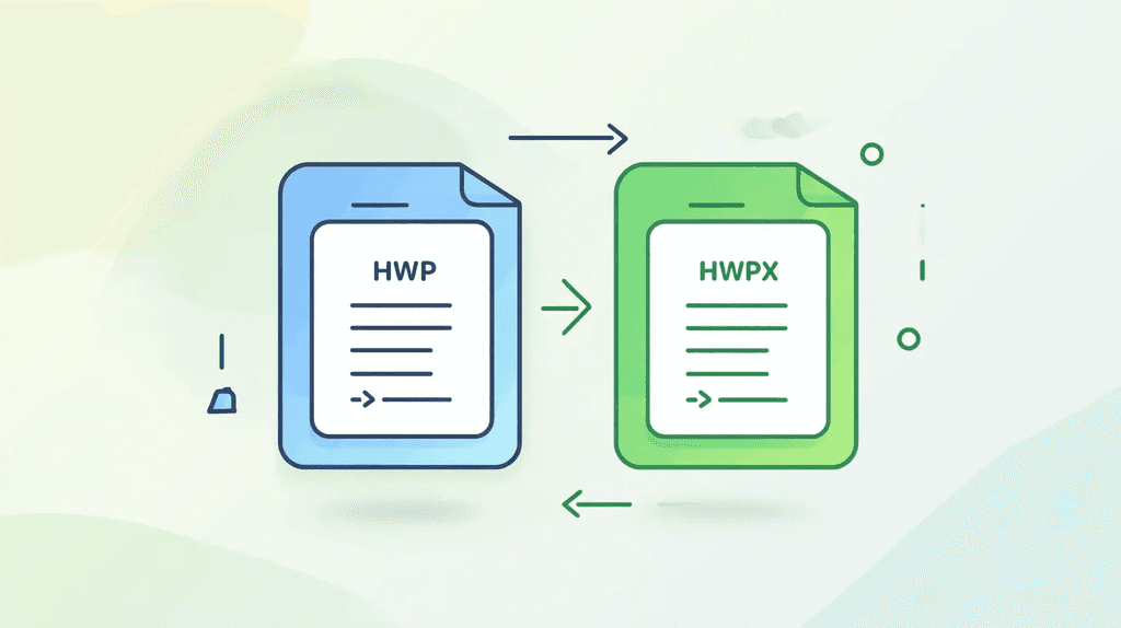 HWP HWPX 차이와 기본 저장 형식 변경 방법 - 조직 표준 설정 완벽 가이드 | inline AI 블로그