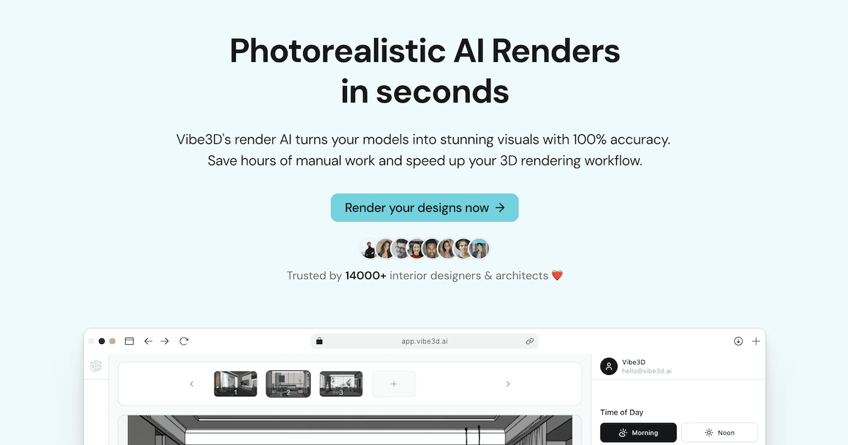 12 Best Architectural Rendering Software Picks for 2025 | Vibe3D Blog