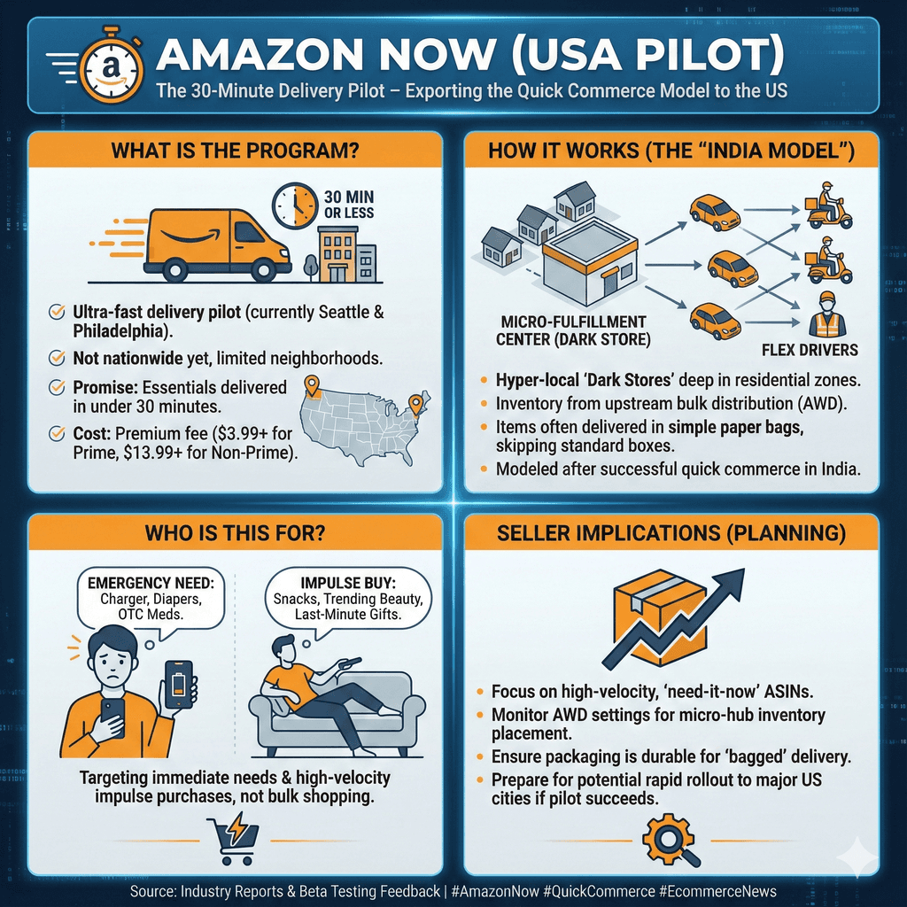 Amazon is finally exporting its "India Model" to the USA. Meet "Amazon ...
