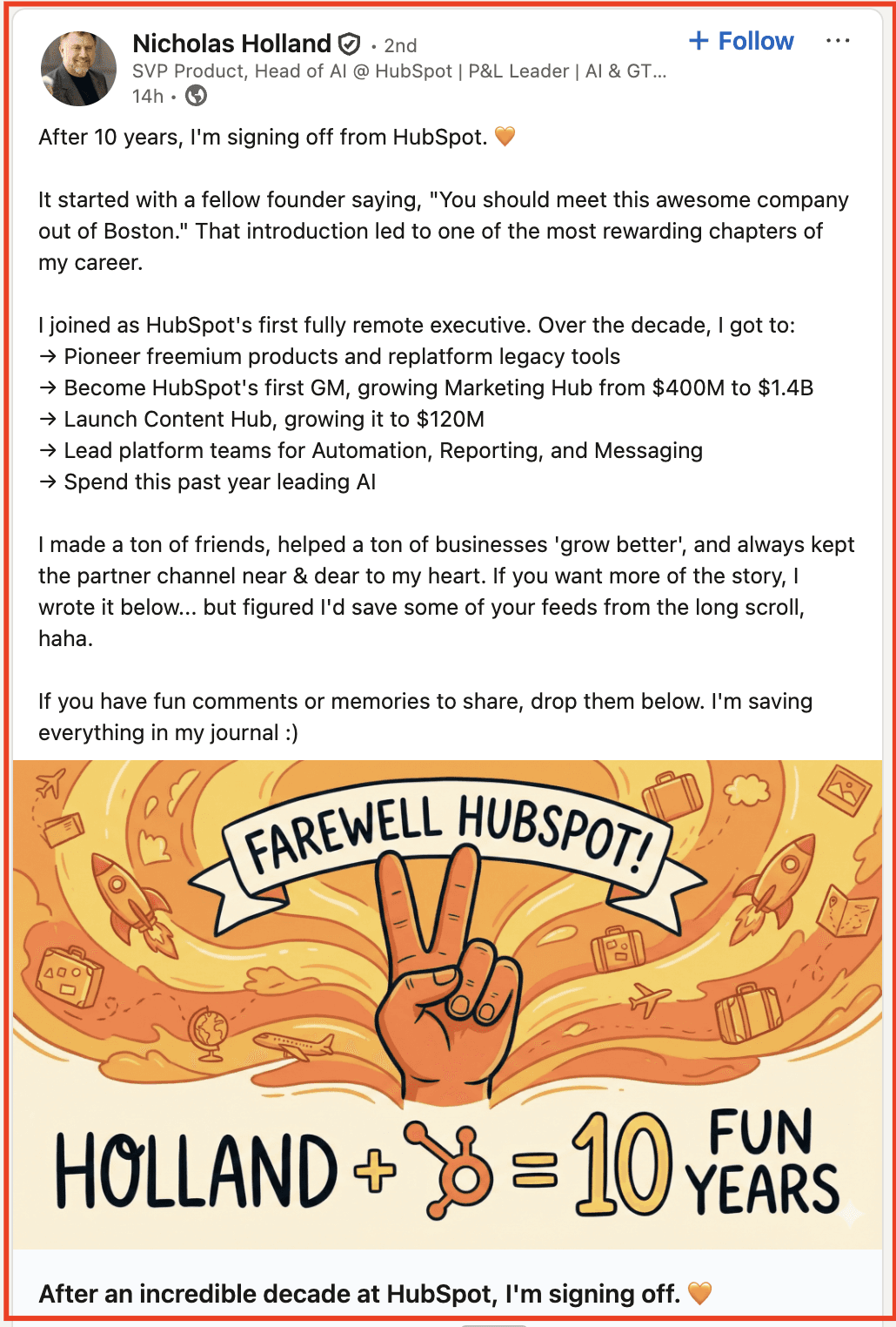 How to Write a Farewell Post on LinkedIn in 2026 with Examples
