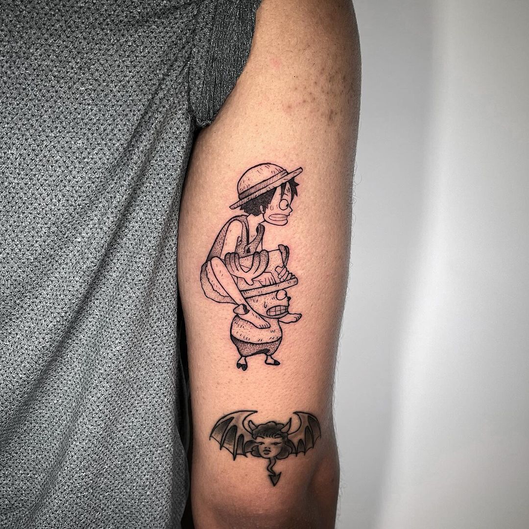 5 Best Monkey D. Luffy Tattoo Ideas