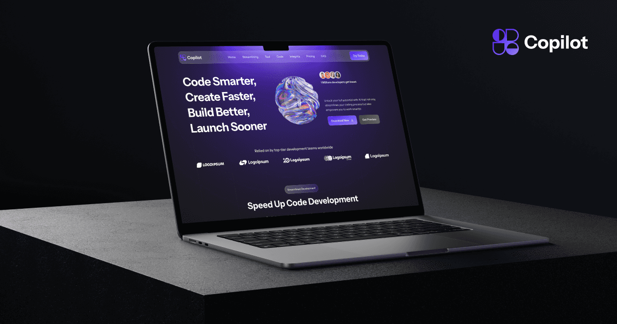 Copilot - AI SaaS Framer Template - Grooic