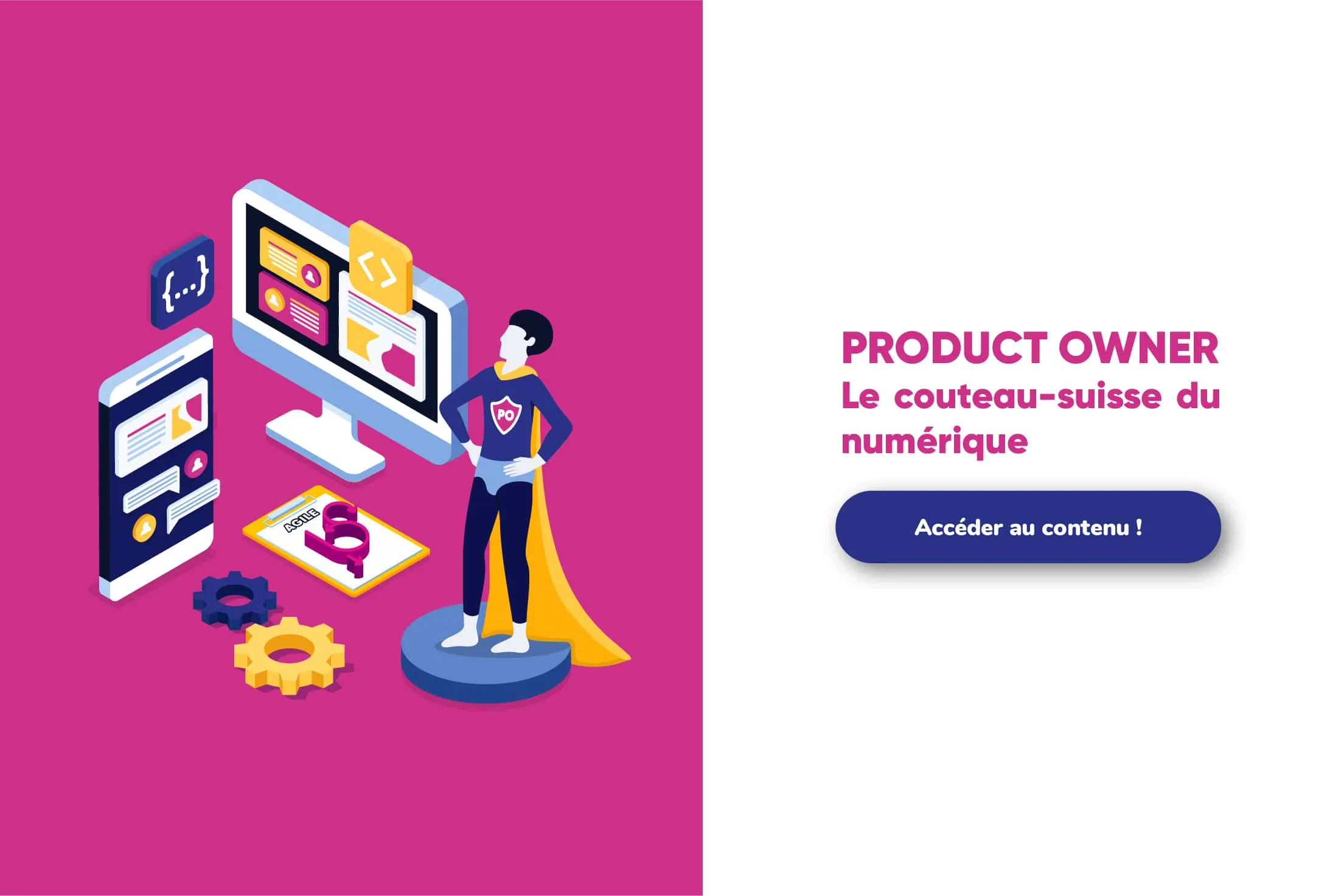 Le métier de Product Owner, le véritable couteau suisse de votre projet ...