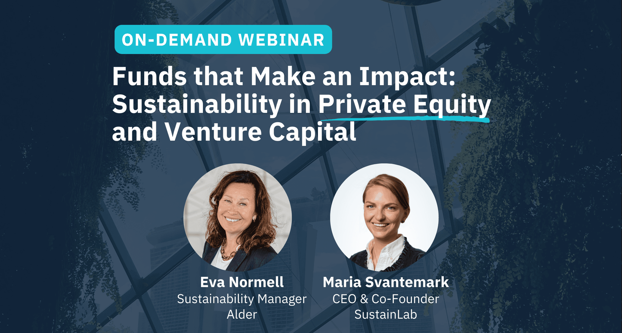 Sustainability Webinars | SustainLab