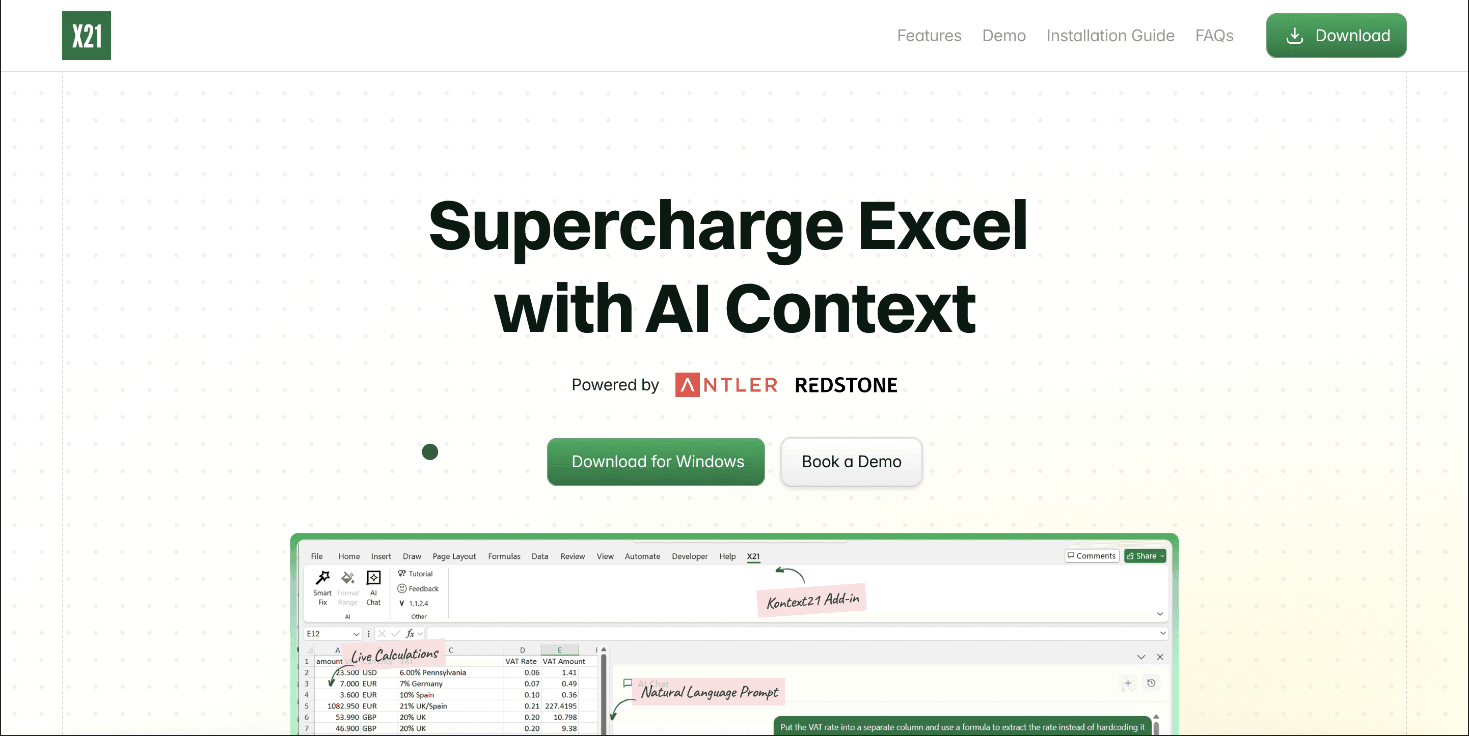 Supercharge your Excel with AI