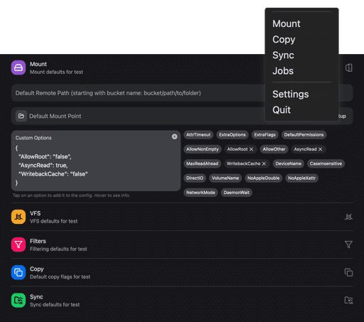 Rclone UI — The desktop GUI for rclone & S3