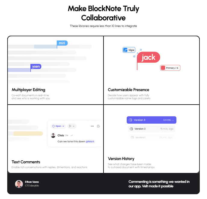 BlockNote React Editor Guide: Setup & Features Oct 2025 | Velt | Velt