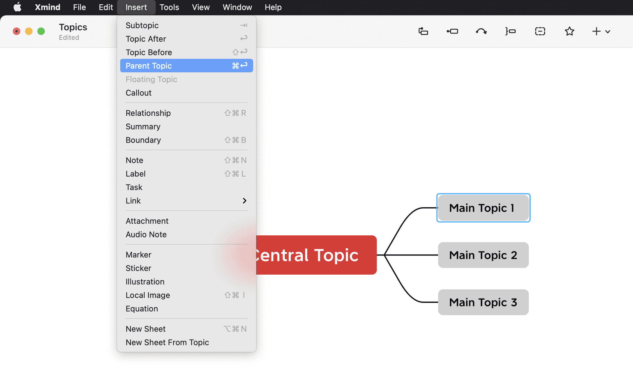 Topic - Xmind
