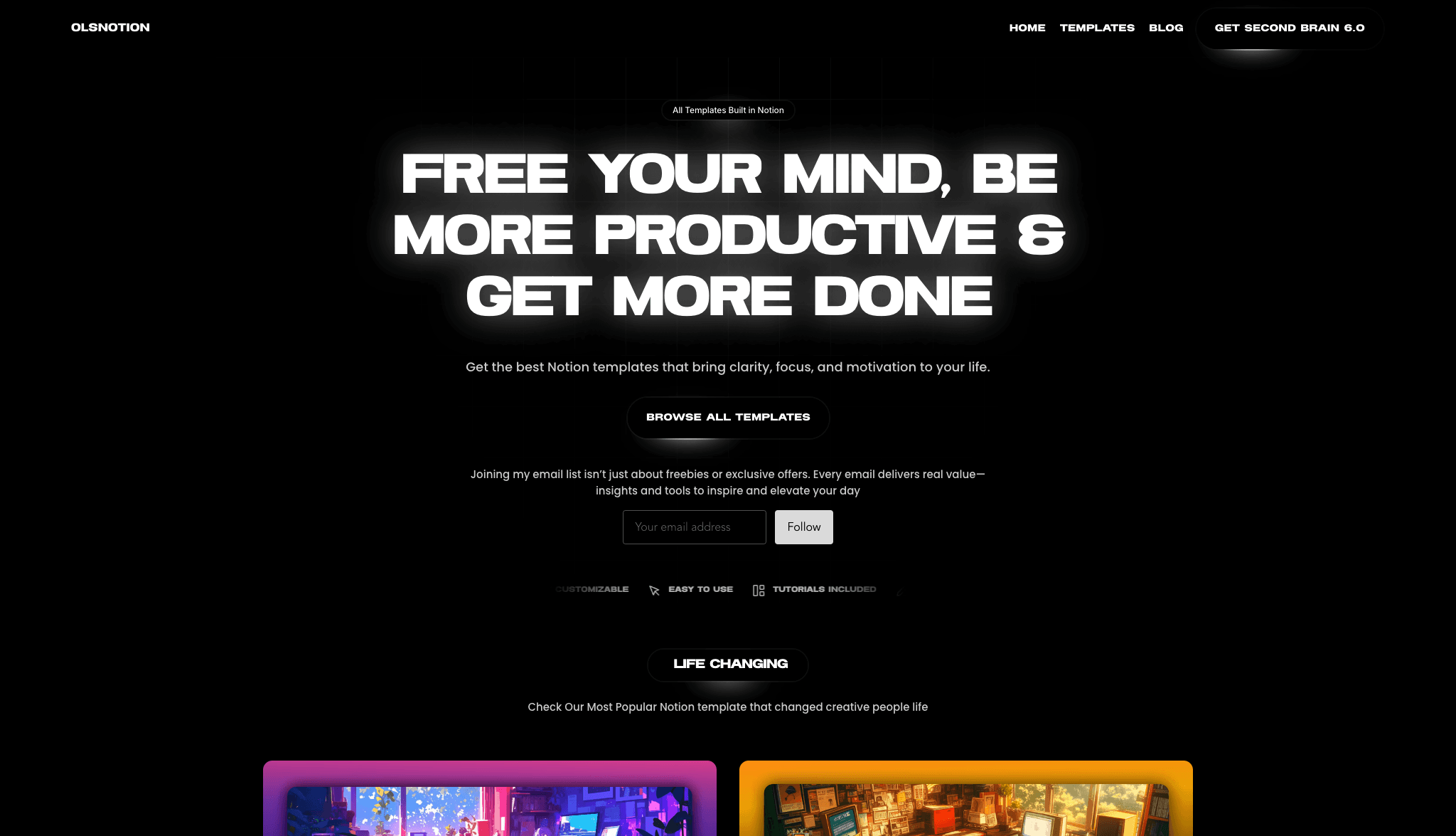 Free Starter Pack Notion Template