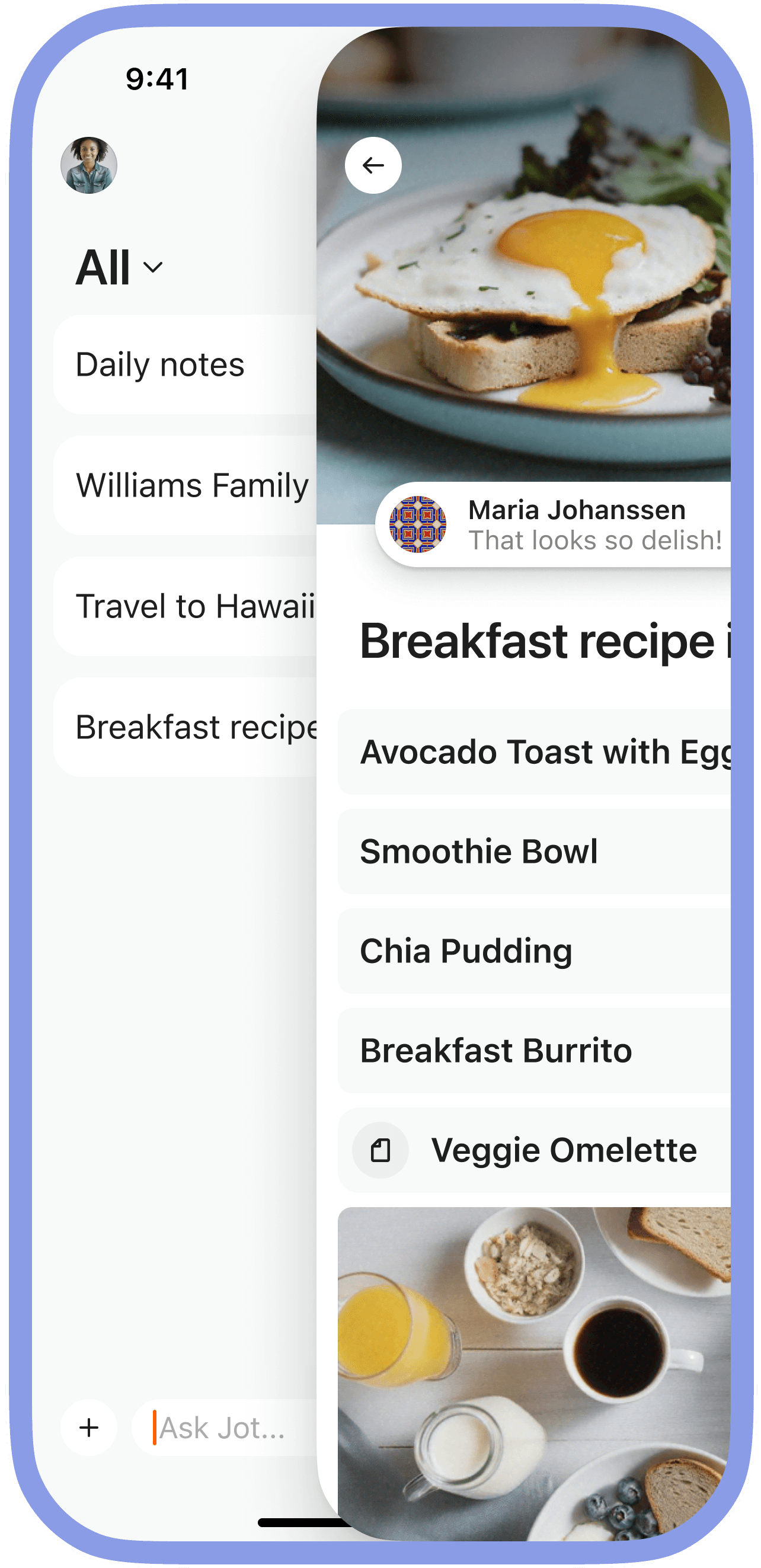 Jot • Notes and chats, with AI