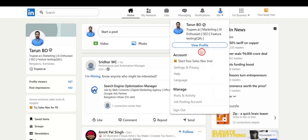 How to Make LinkedIn Profile Private - 1 minute video guide