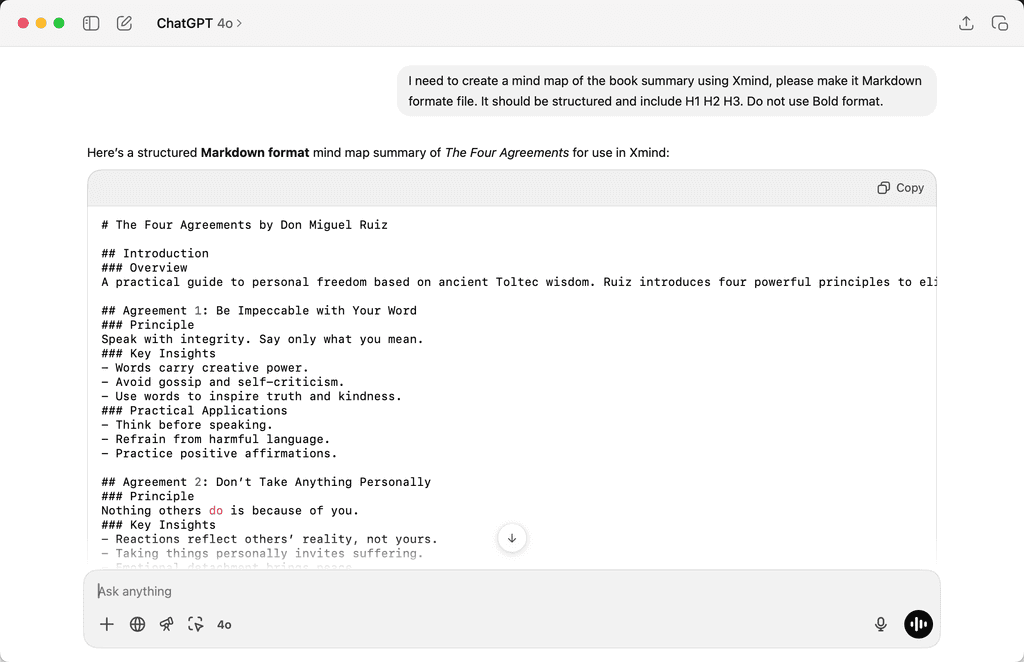 How to Create a Structured Book Summary Using AI [with Examples]