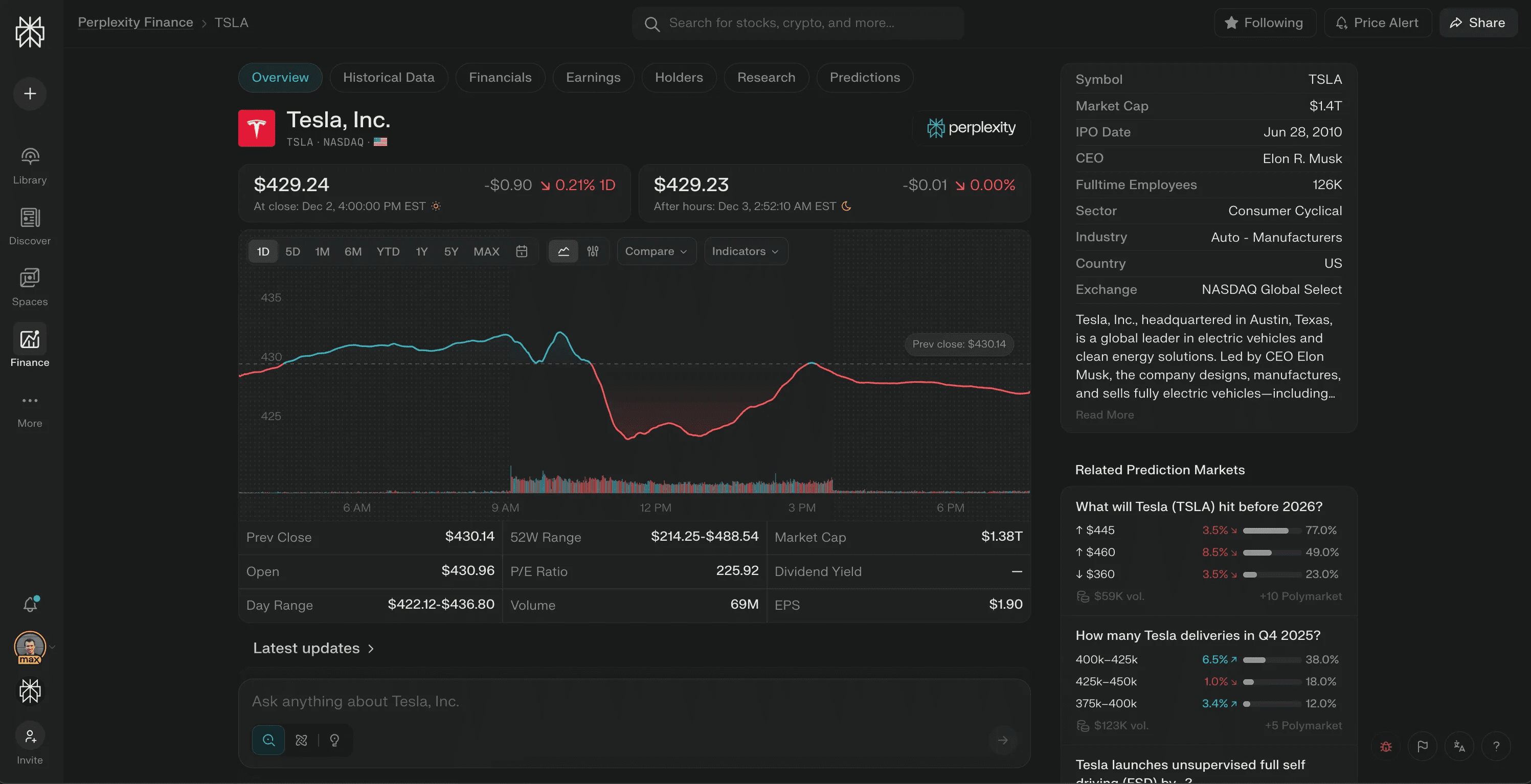 Perplexity Changelog