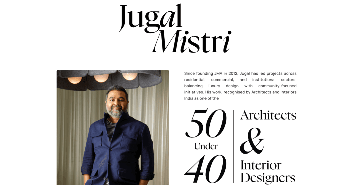 Jugal Mistri Architects