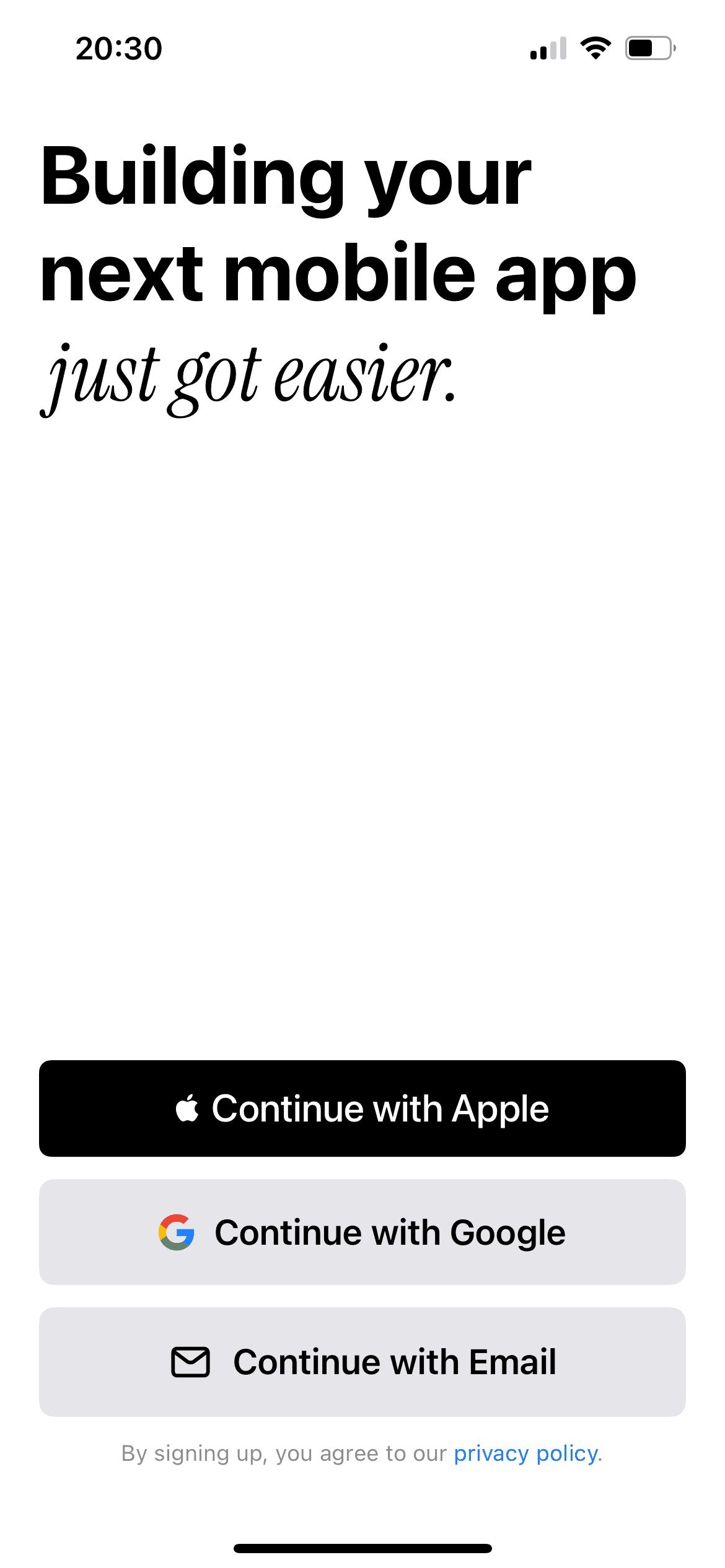 #1 Expo and React Native Boilerplate