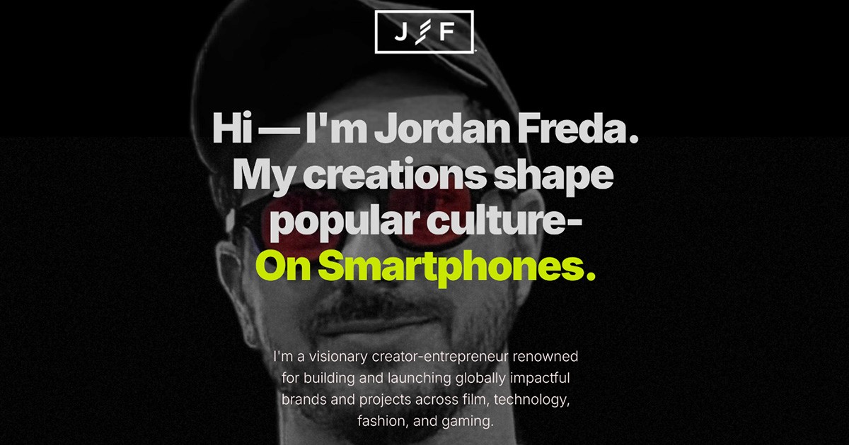 Jordan Freda | Official Website