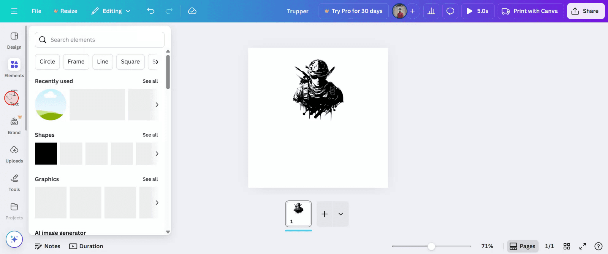 How to Add a Text Box in Canva - 1 minute video guide