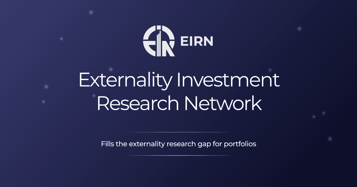 EIRN - Externality Investment Research Network