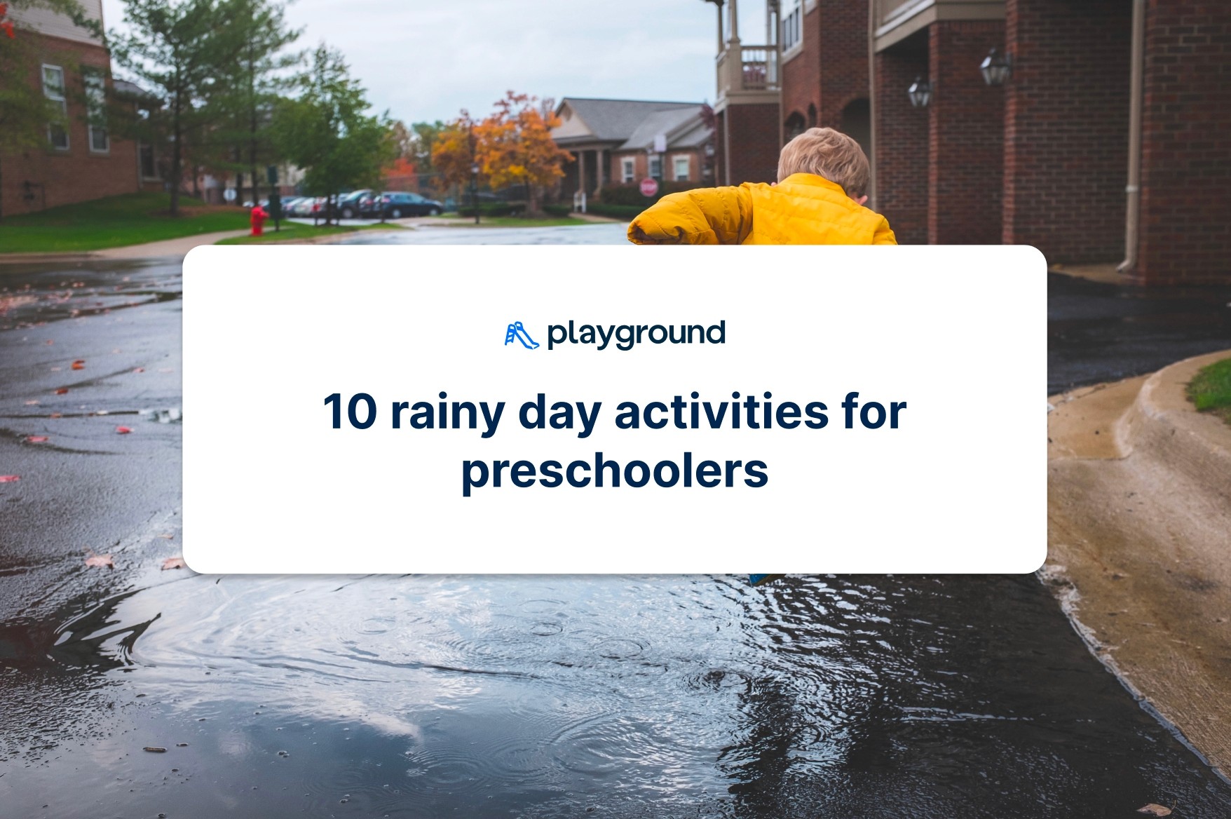 10 rainy day activities for preschoolers