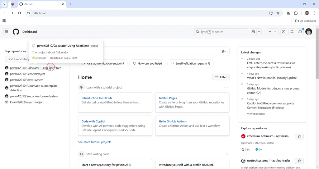 How to Share GitHub Repository via Link - 1 minute video guide