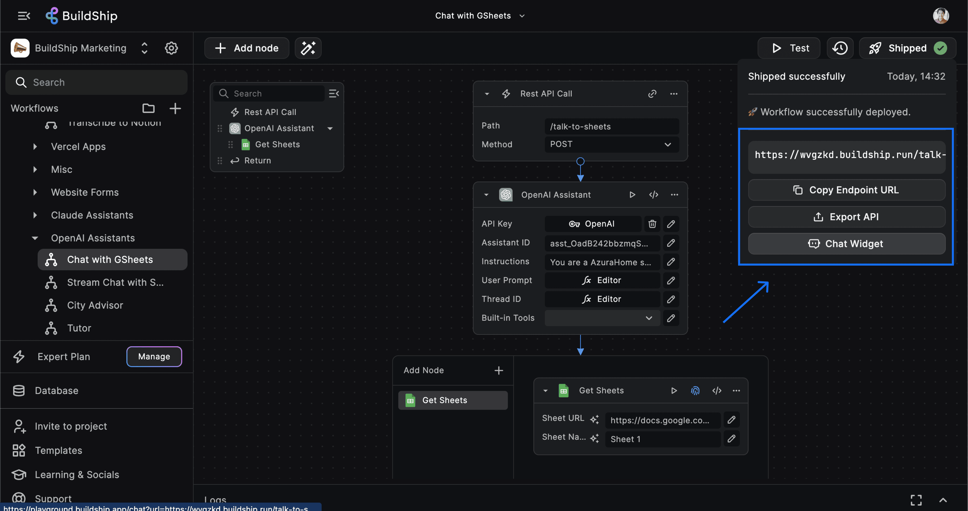 Build an AI Assistant on Webflow using OpenAI, Claude, or Azure.