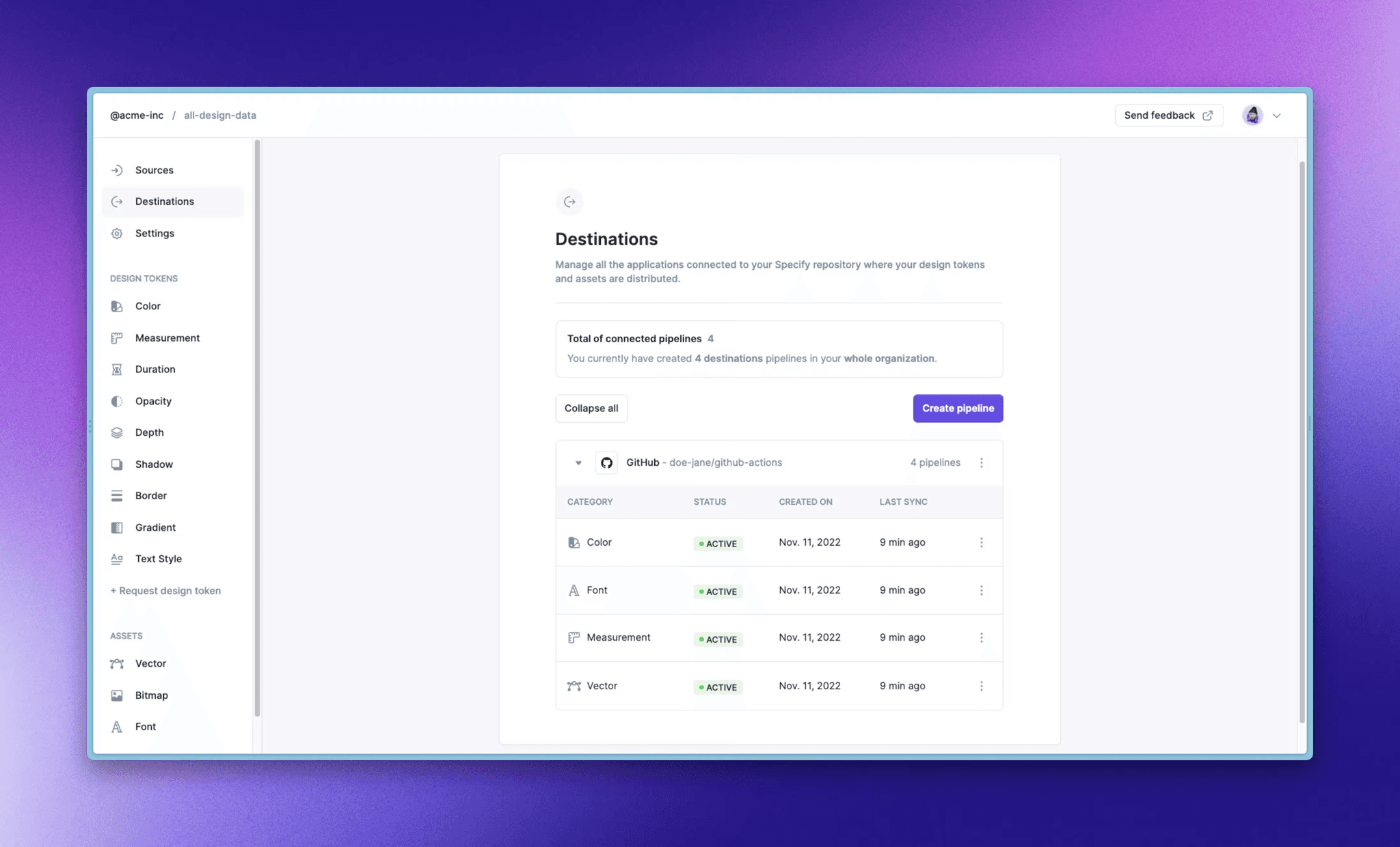 How to run Style Dictionary with a GitHub Action | Specify