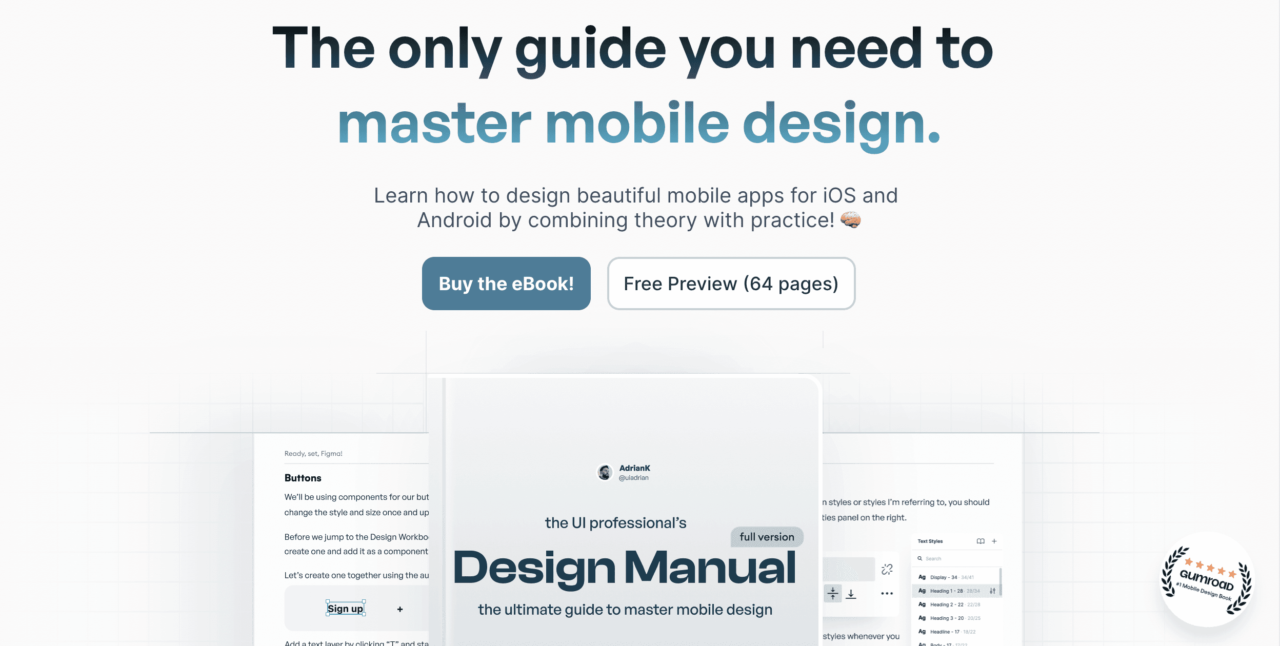 The Design Manual - The only guide you need to master mobile design