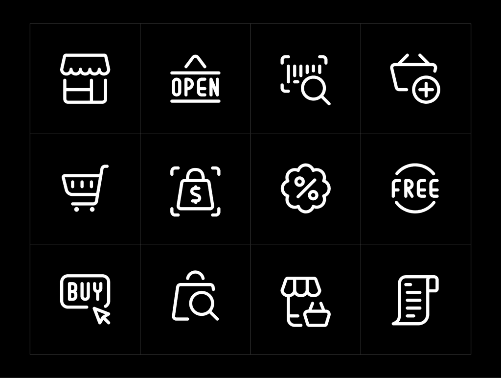 29+ Ecommerce Icon Sets: Free and Paid