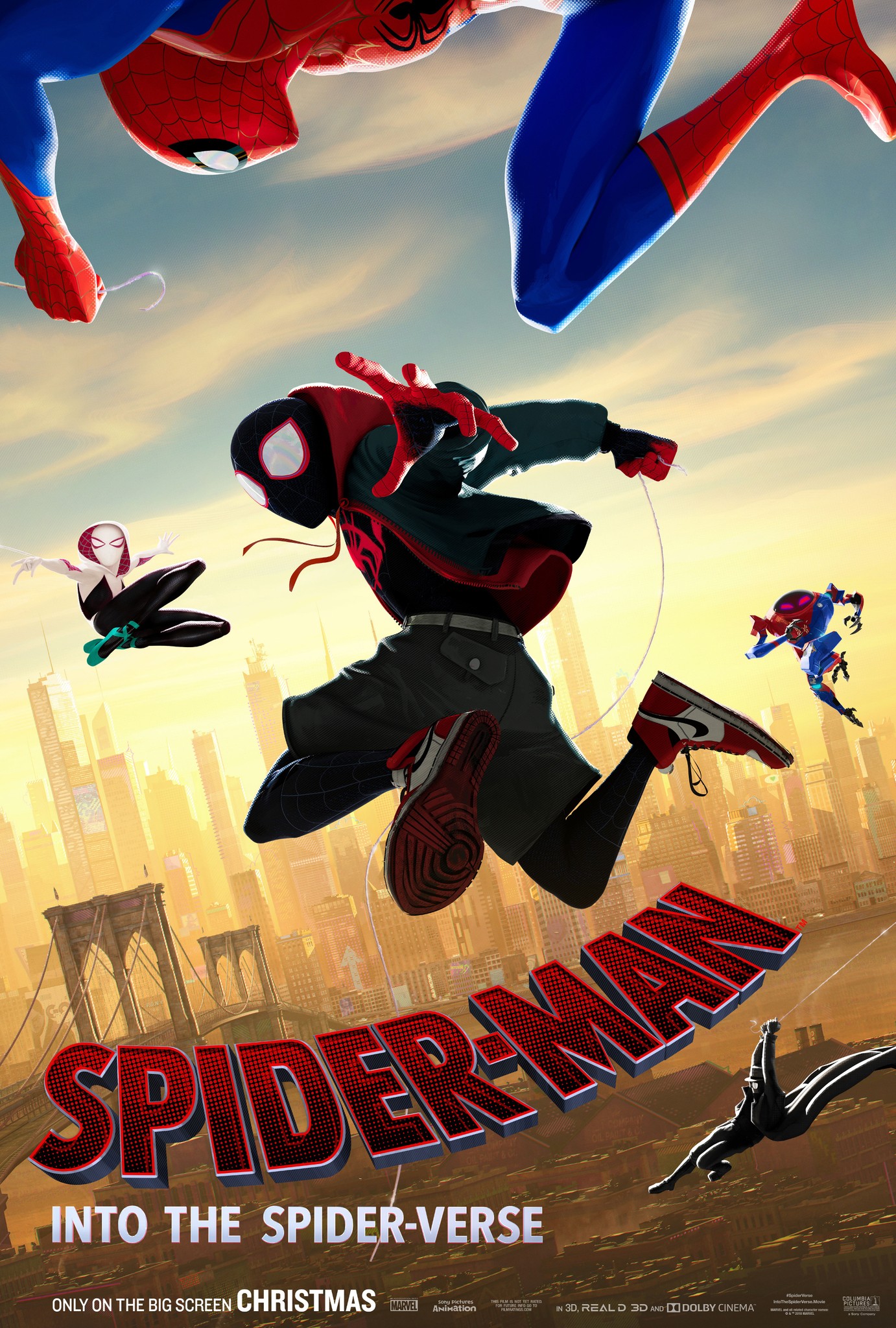 What was the budget for Spider-Man: Into The Spider-Verse 3D