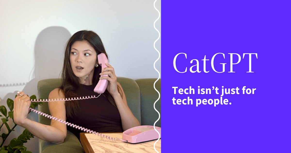 CatGPT — Learn to Live in Harmony with Technology