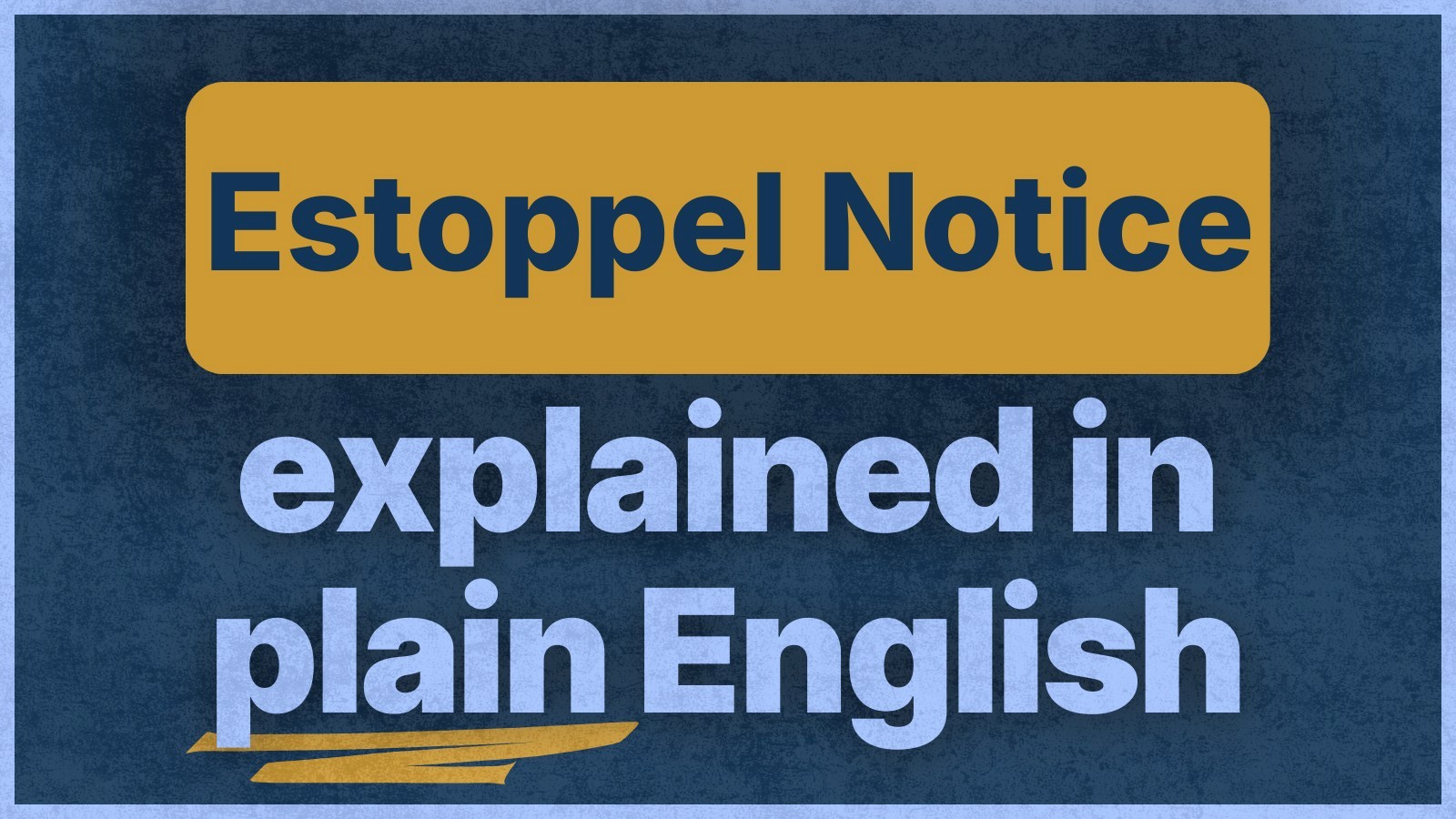 Estoppel Notice: Your Shield in Construction Payment Disputes