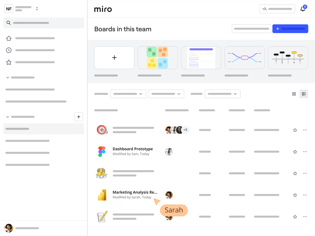 Organize Your Work with Miro Spaces | Miro