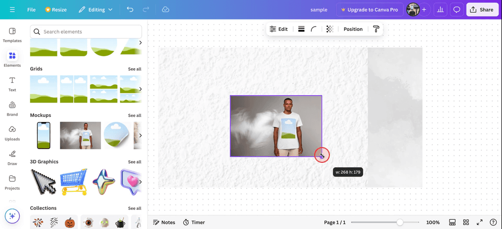 How to Add Texture in Canva Background – Simple Design Trick - 1 minute ...