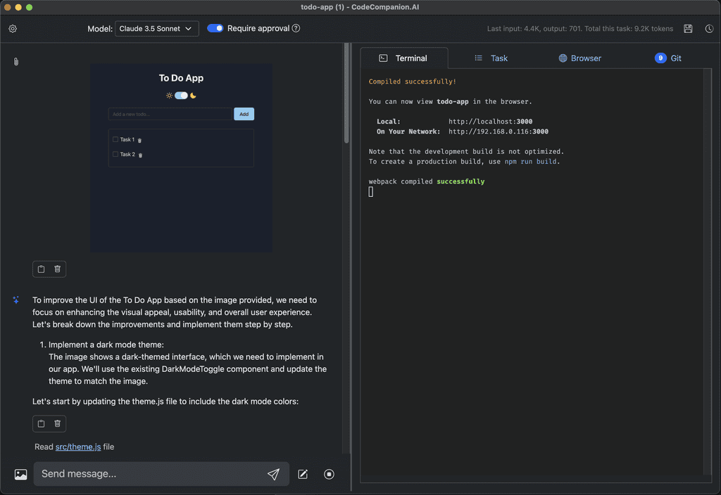 CodeCompanion - AI Coding Assistant