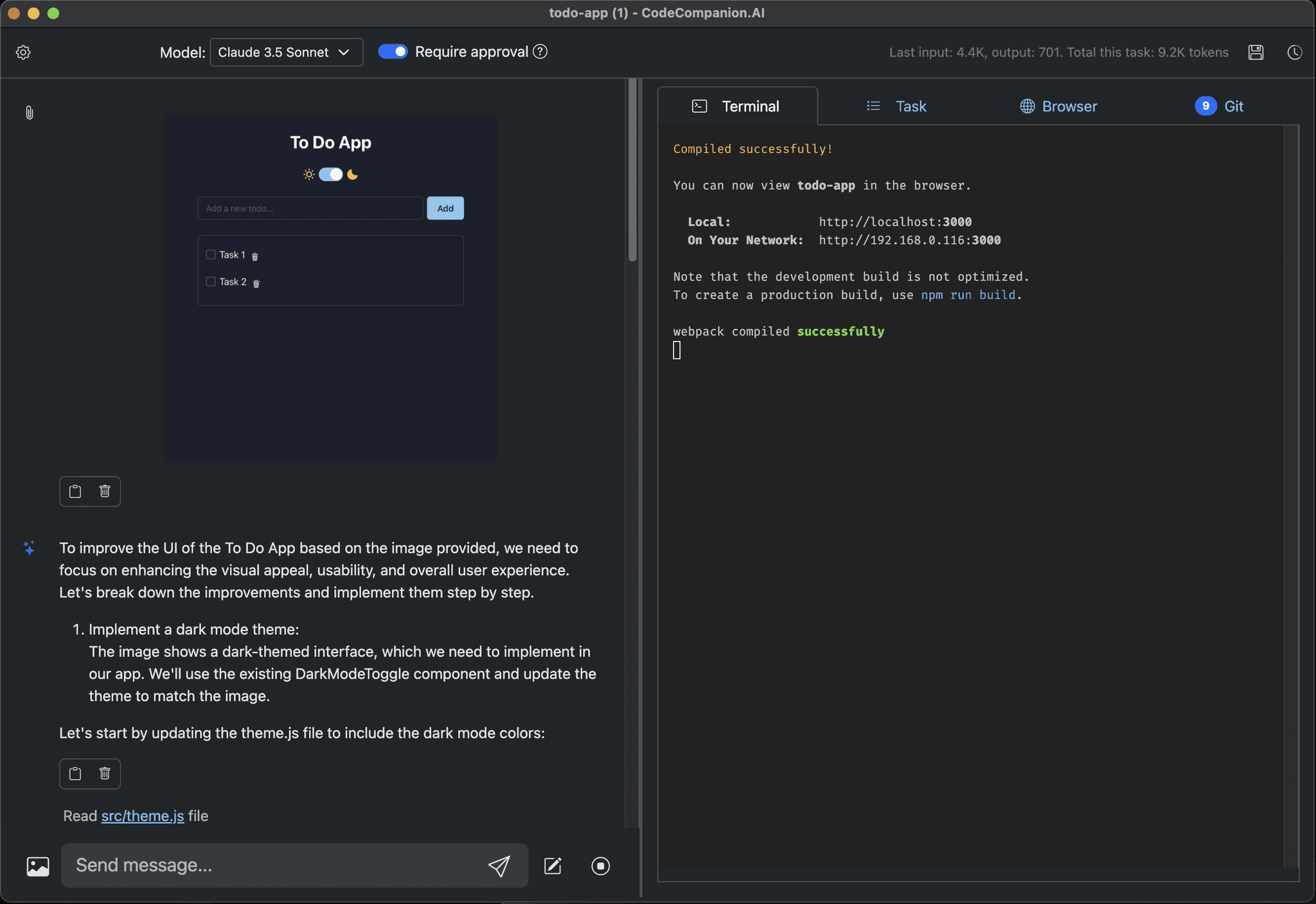 CodeCompanion - AI Coding Assistant