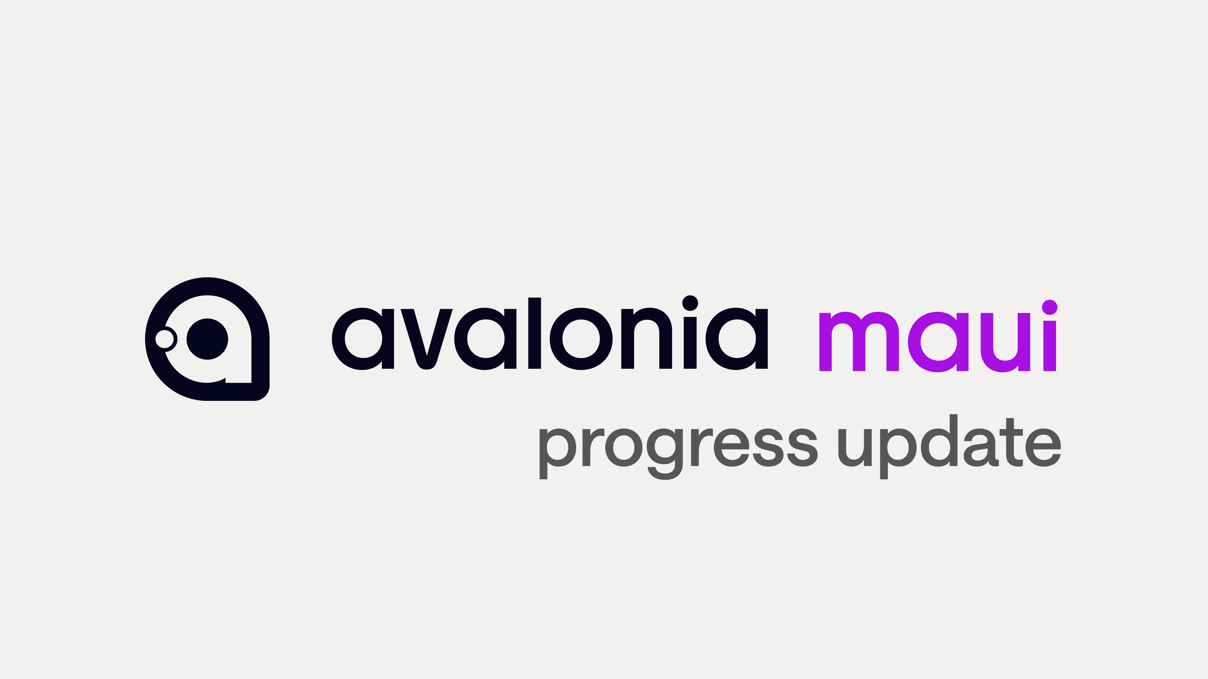 Avalonia MAUI Progress Update - Avalonia UI
