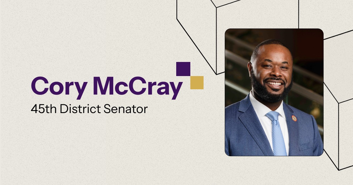 Cory McCray For Senate | A Leader Who Listens – Elect Cory McCray for ...