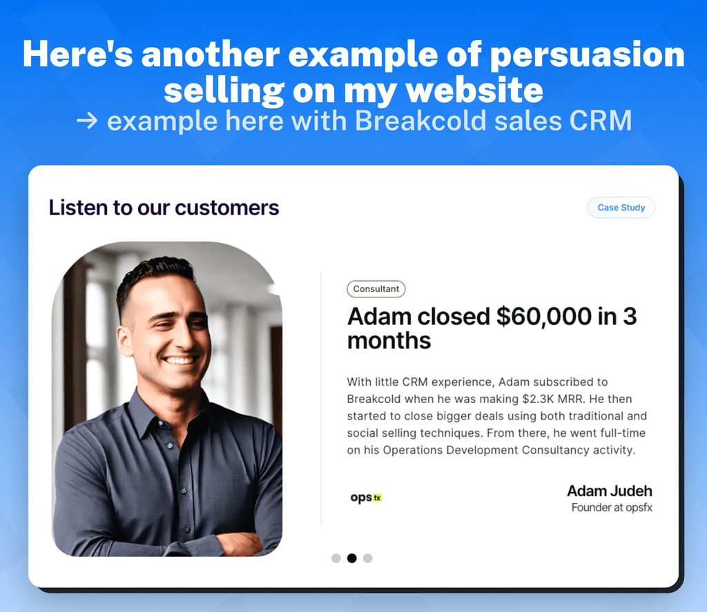 What is Persuasion Selling? (Explained With Examples)