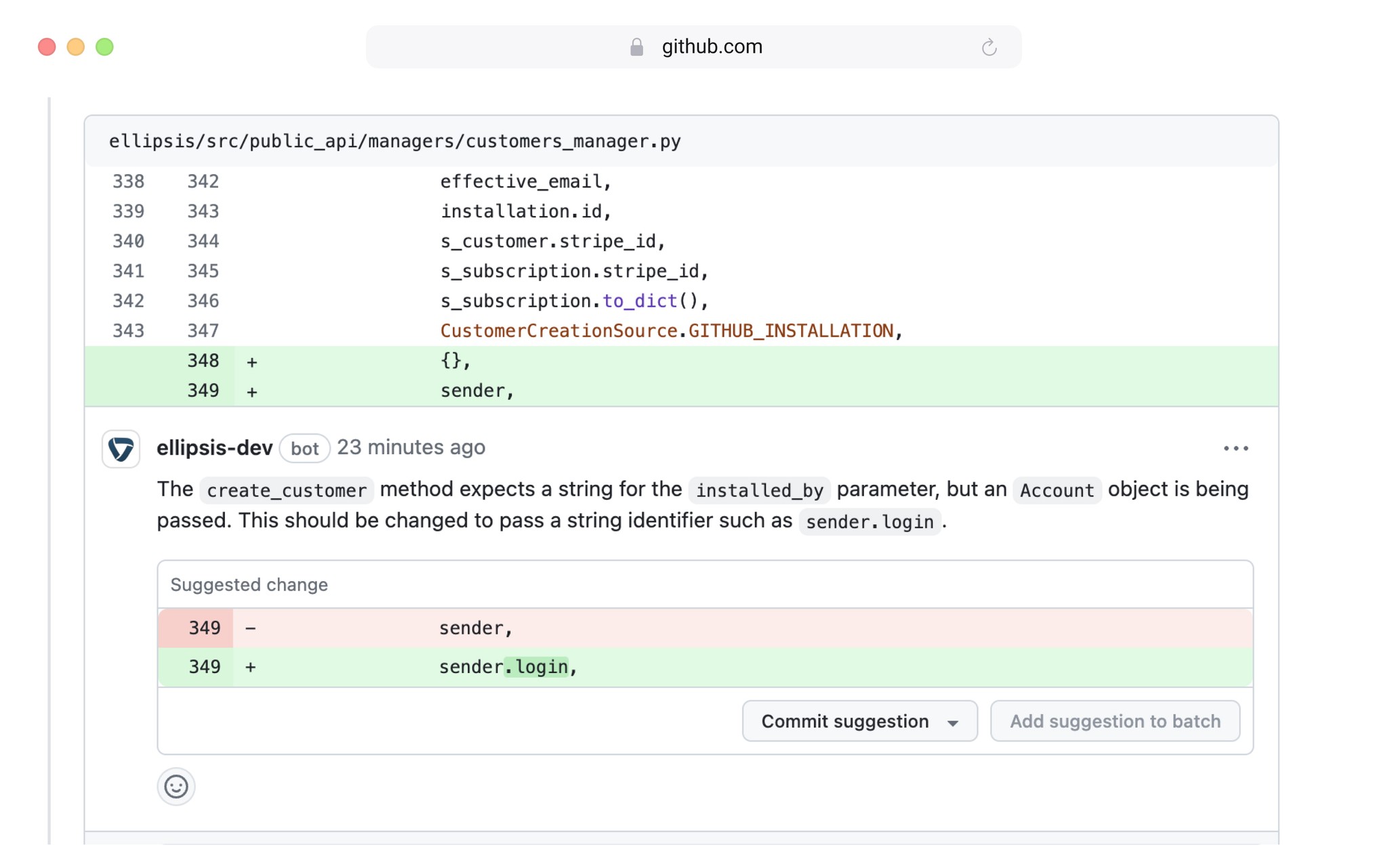 Ellipsis.dev | Automated code reviews