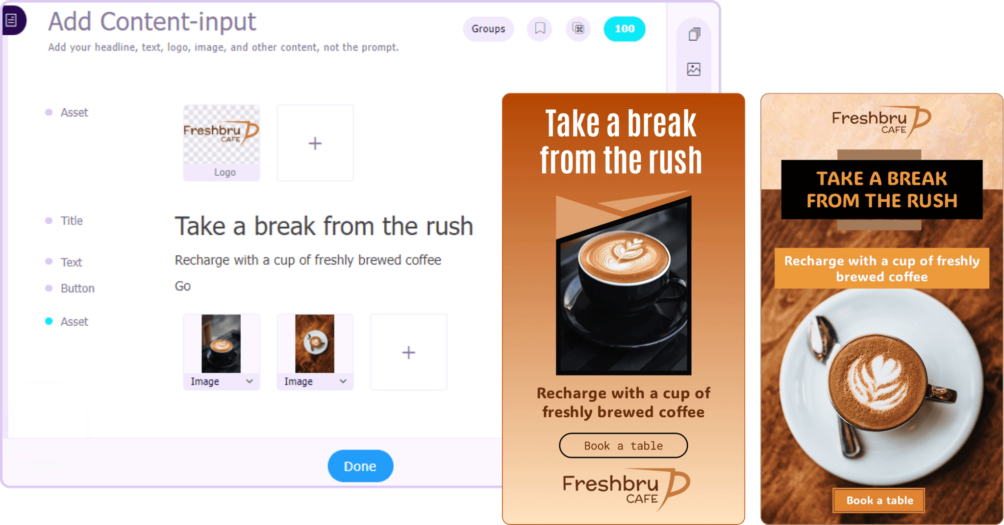 Free WhatsApp banner maker to boost your WA marketing