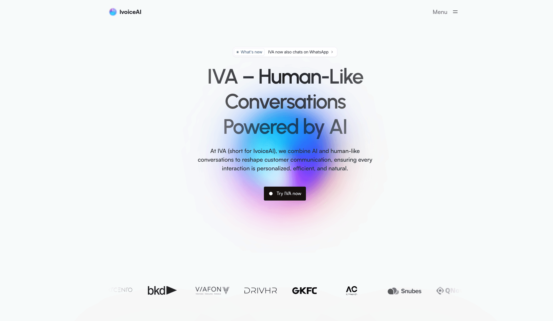 IVA – Human-Like Conversations Powered by AI