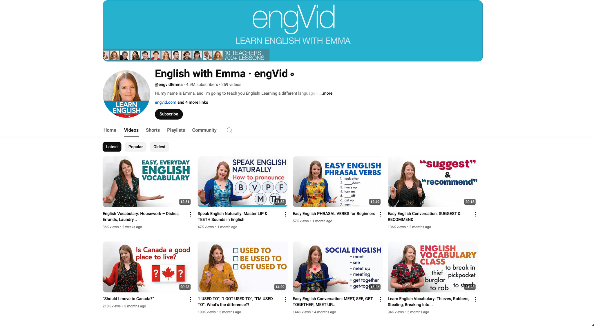 The 8 Best YouTube Channels to Learn English at Home