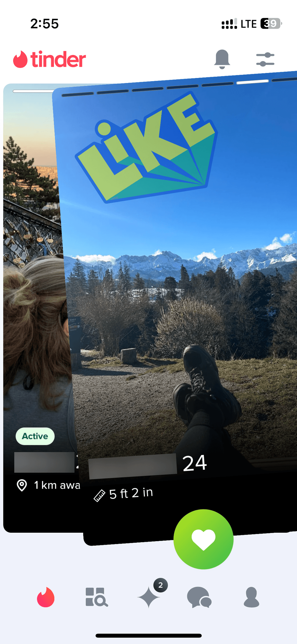 Tinder iOS UI Design | Free Mobbin Alternative