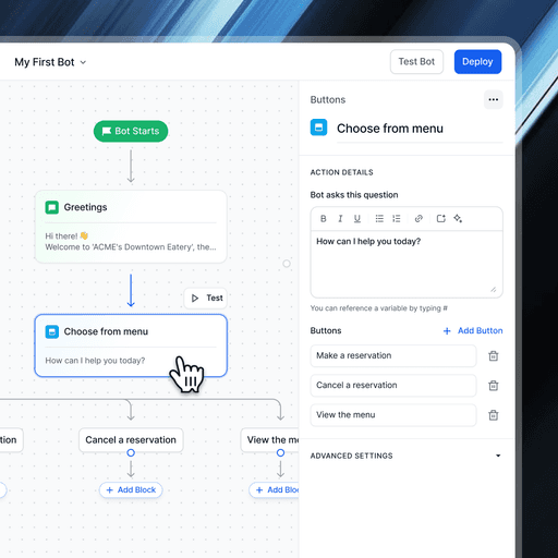 World’s Easiest No Code Bot Builder l WotNot