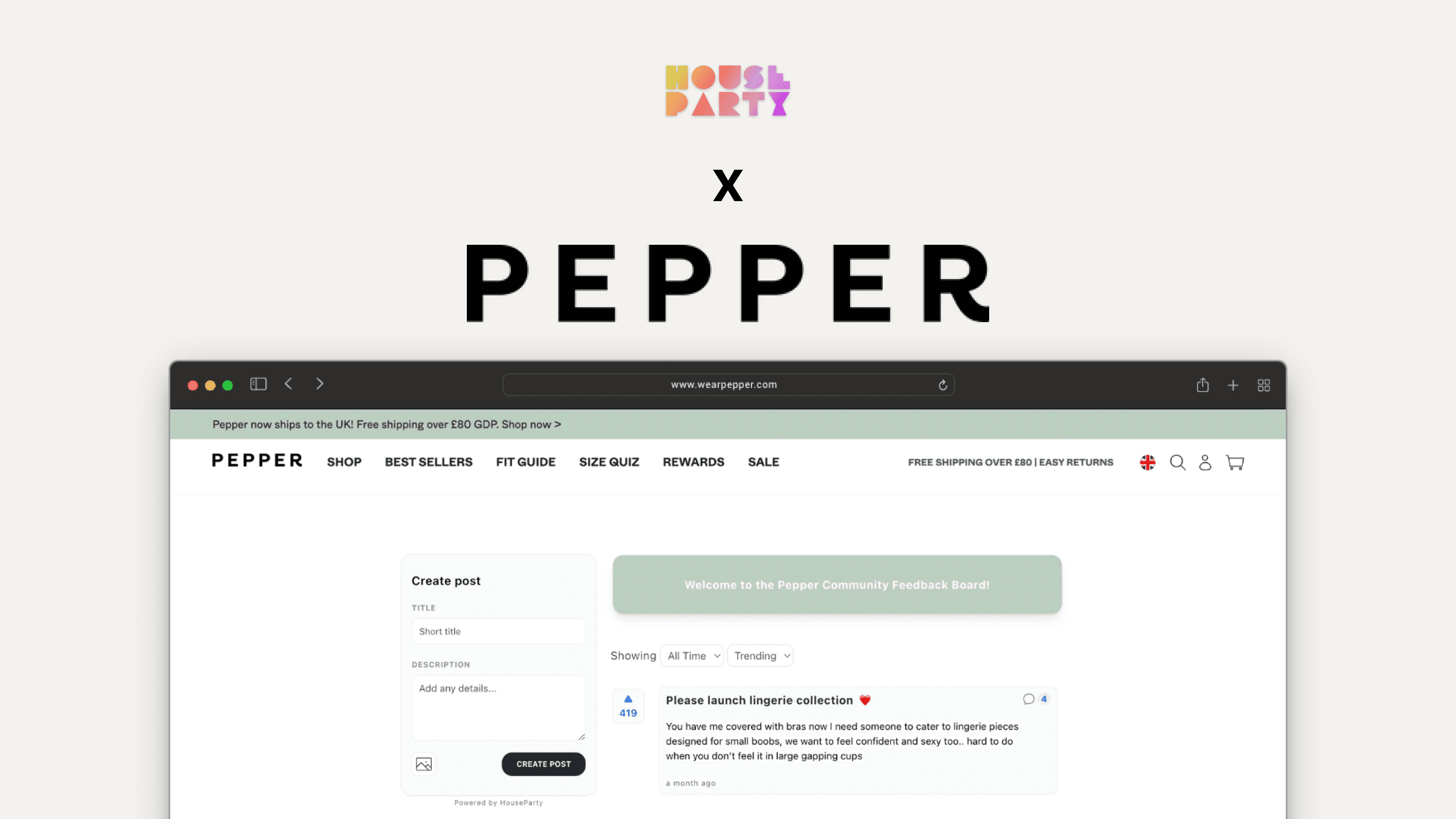 Pepper Community Case Study: Intimates That Empower - HouseParty ...