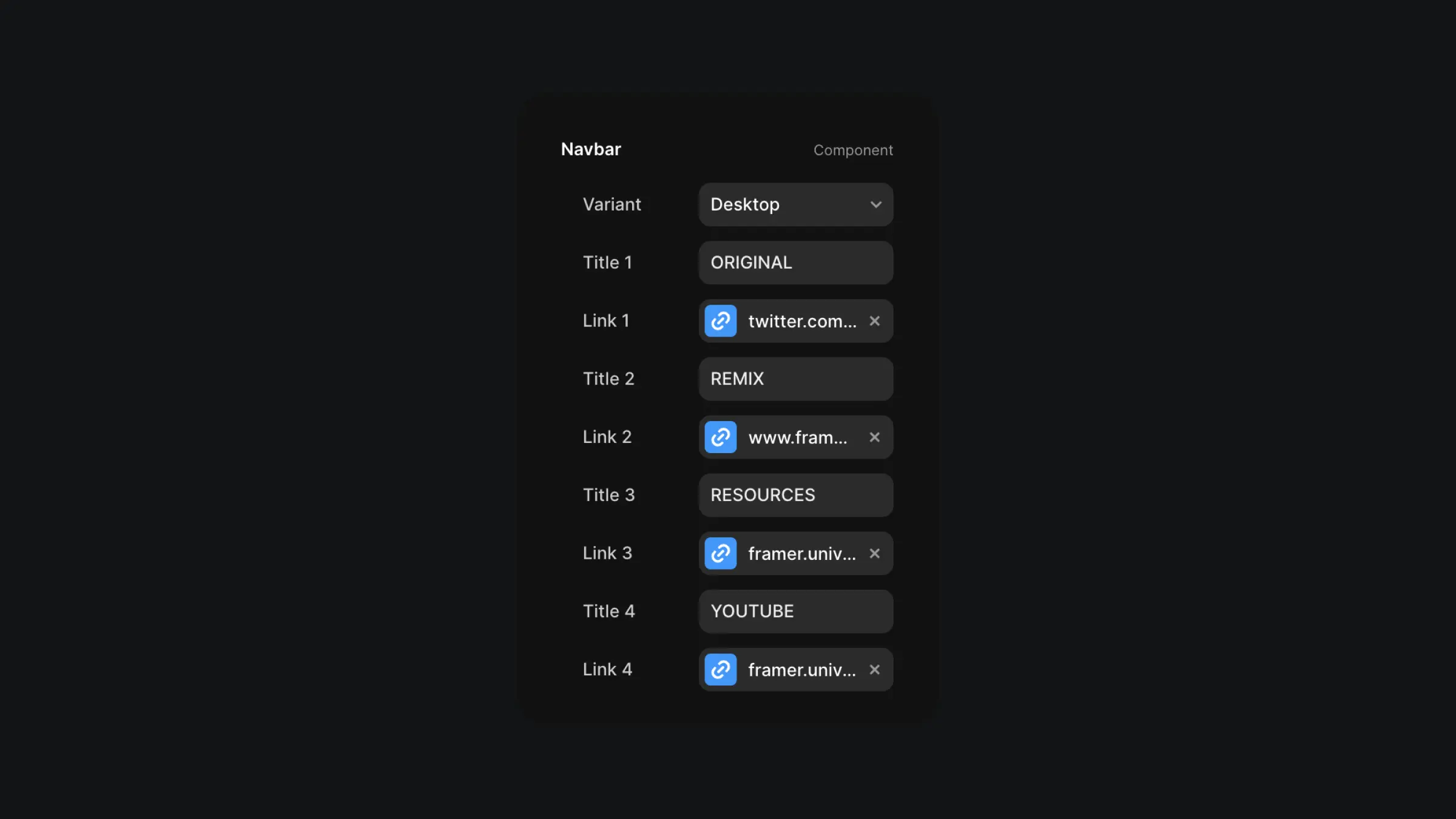 Navigation Hover Component in Framer - Framer Resource